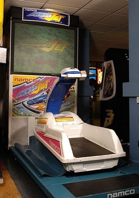 Aquajet Arcade Simulator Hire | Novel Events